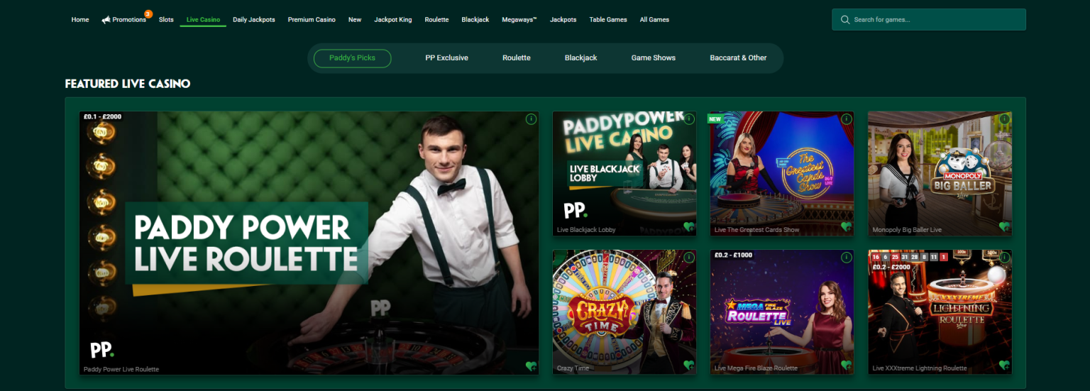 ᐉ Paddy Power Casino Review ️ Bonus Offer | Casino Games